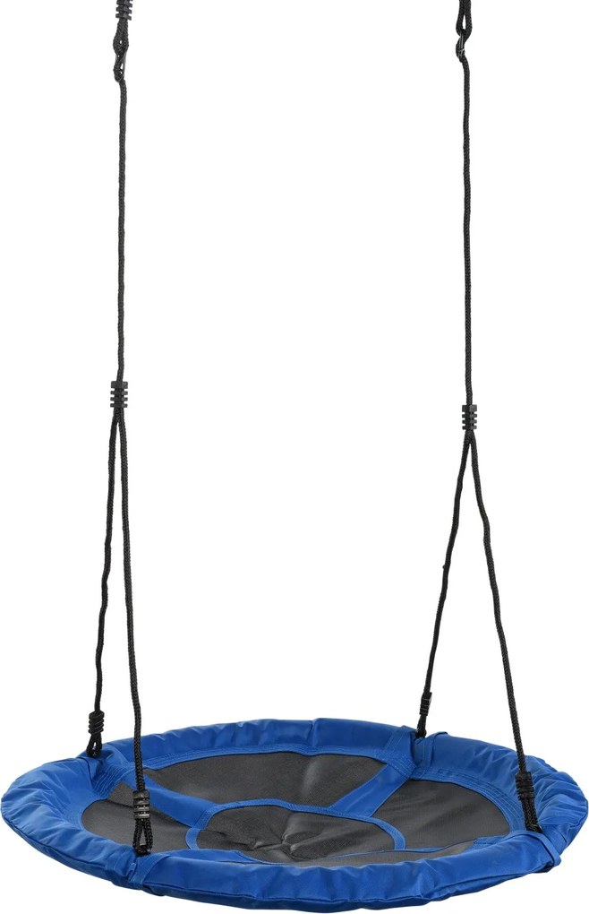 SwingKing Houpací hnízdo, plátno, modrá, pr. 98 cm