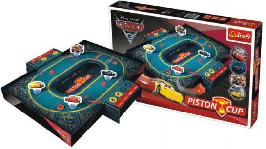 Piston Cup Auta/Cars 3 Disney společenská hra v krabici 39x27x4cm