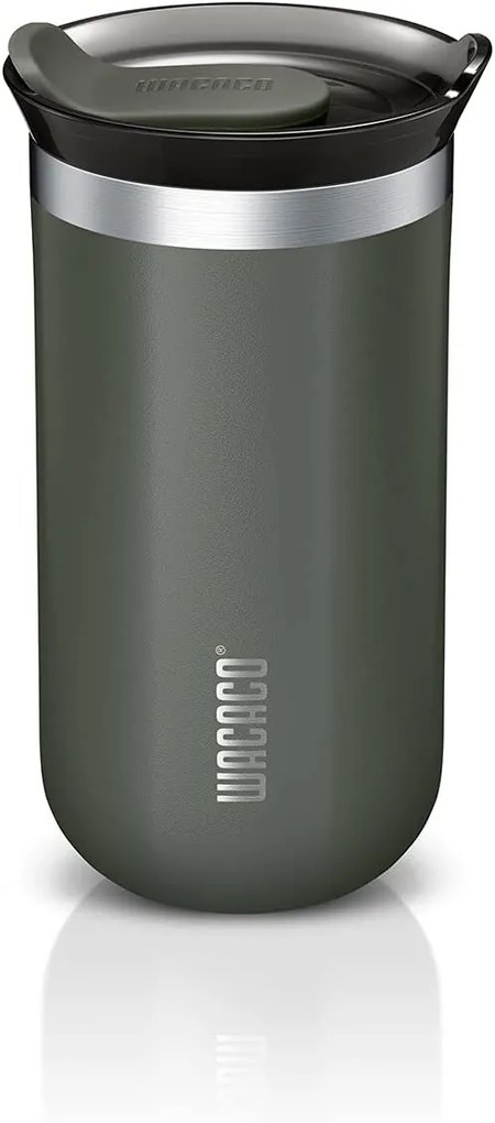 Wacaco cestovní termohrnek Octaroma Lungo - Dim Grey 300 ml