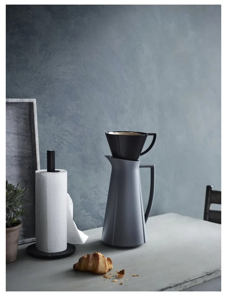 Stojan na kuchyňské utěrky Kitchen Roll Black Rosendahl