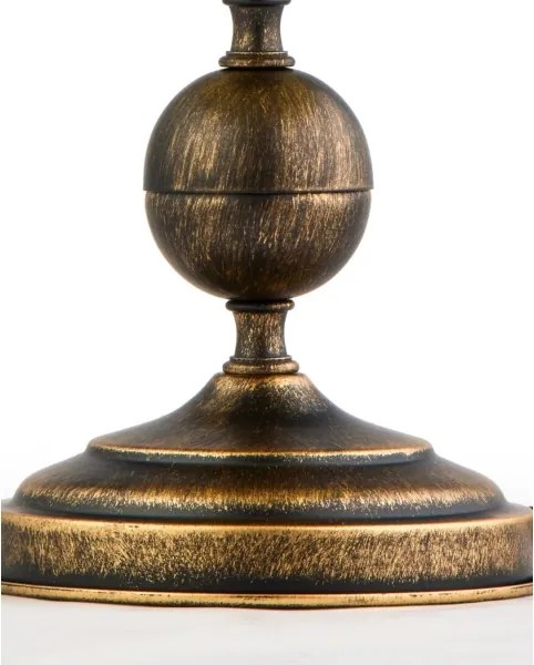 BRILAGI - Stolní lampa MOLLERO 1xE14/11W/230V bronz/patina