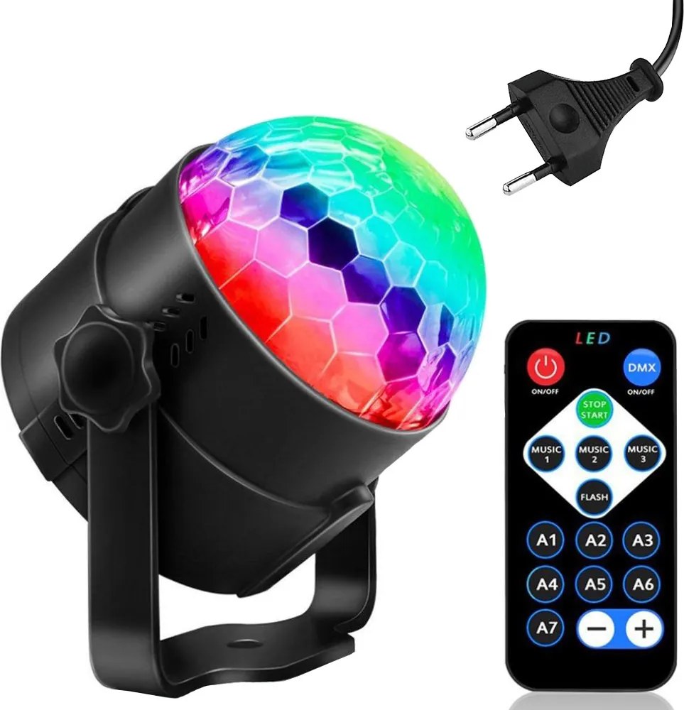 Verk Group Disco ball led reflektor rgb projektor