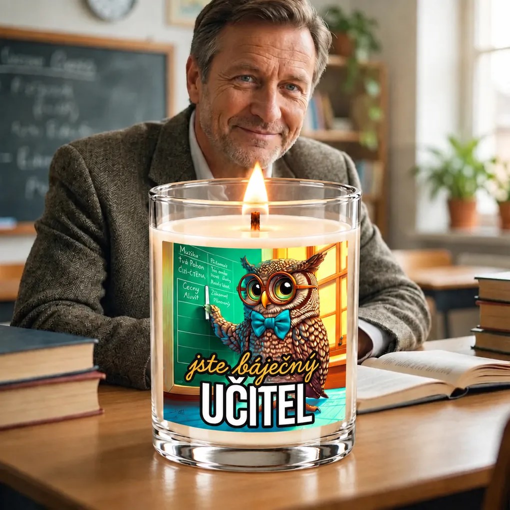 Ahome CZ Krásná svíčka Báječný učitel