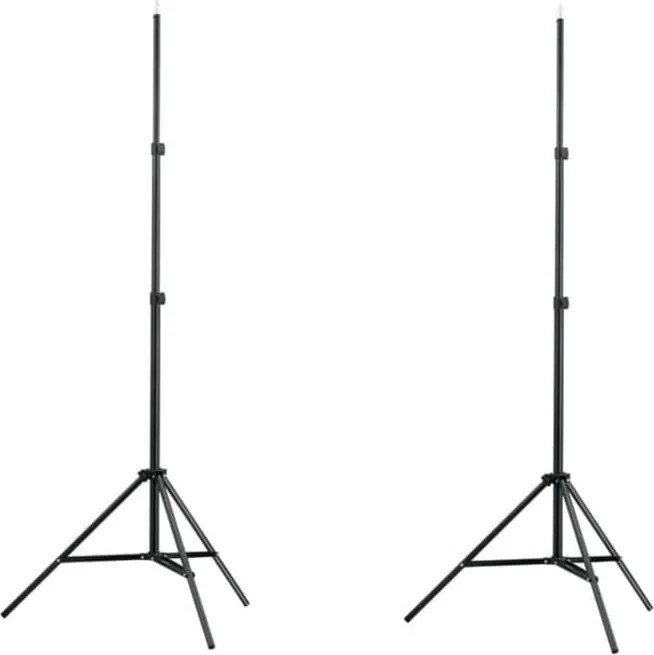 Stativ / stojan na světlo - 2 ks - výška 78 - 205 cm 190026