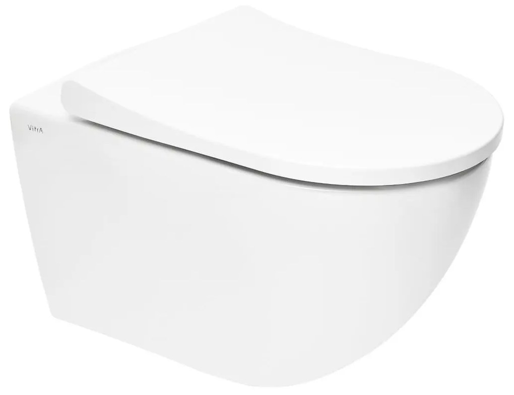 WC závěsné VitrA S60 bílé včetně sedátka, zadní odpad 7510-003-6288
