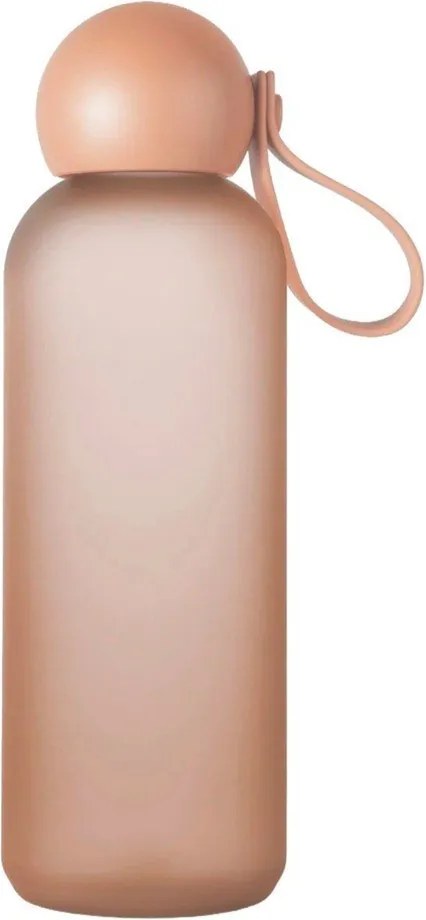 Světle růžová cestovní lahev z recyklovaného plastu 650 ml Tom – Sagaform