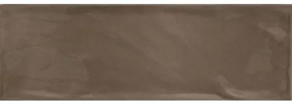 EBS Tonalite Bulevar obklad 10x30,5 brown lesklý 1 m2