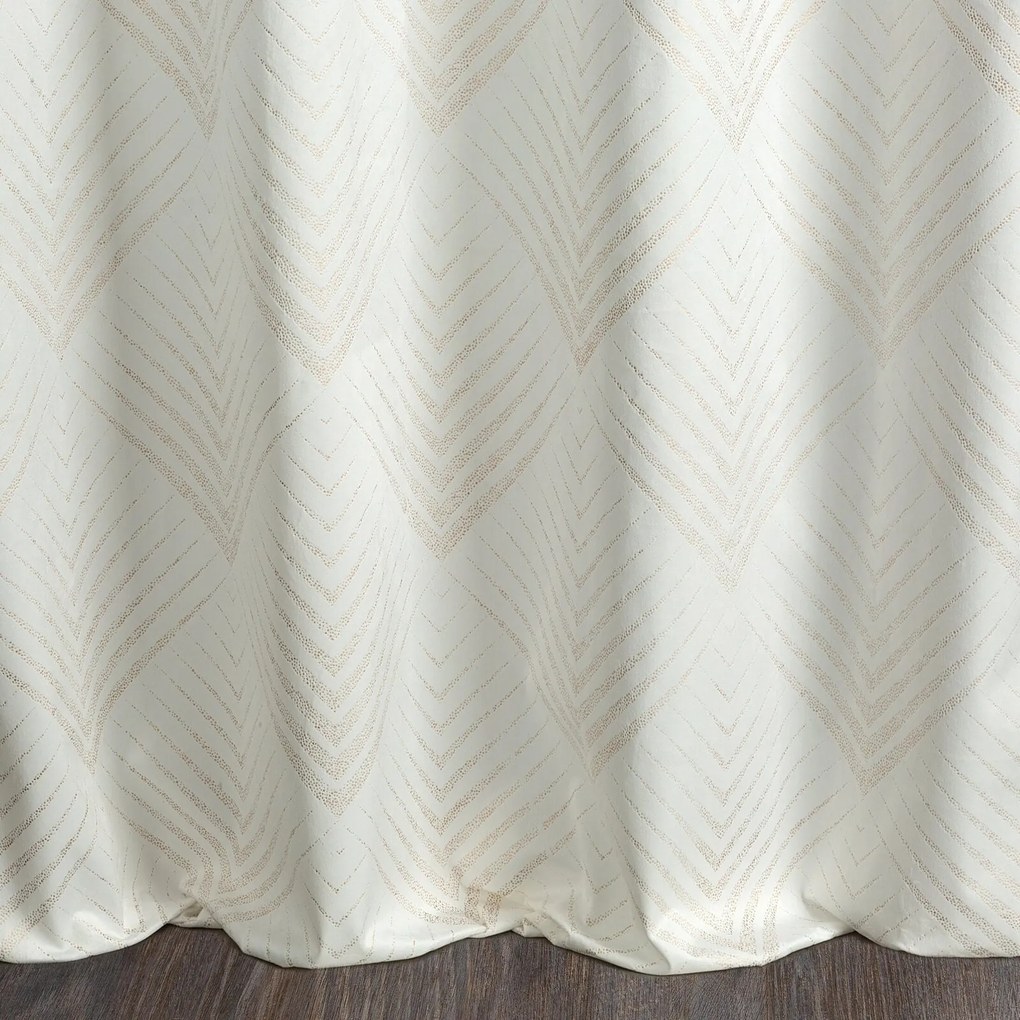 ZATEMŇOVACÍ ZÁVĚS NA KROUŽCÍCH LIMITED COLLECTION BLANCA 140X250 CM BÍLÁ
