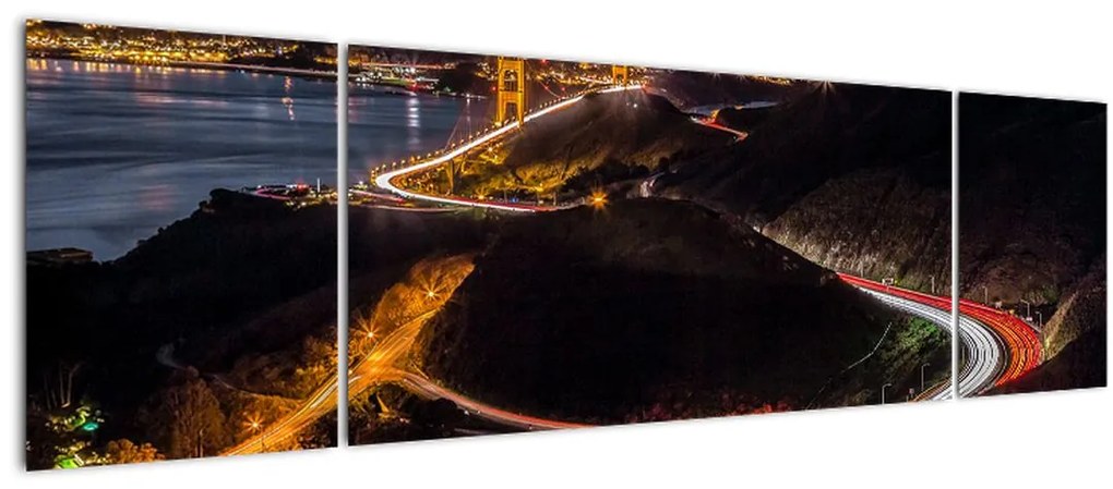 Obraz - Golden Gate Bridge (170x50 cm)