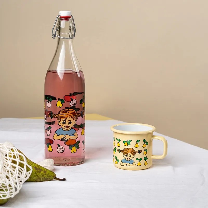 Skleněná lahev Pippi Fruits 1l