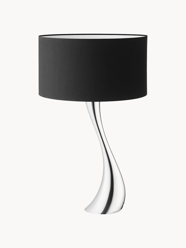 Velká stolní lampa z nerezové oceli Cobra