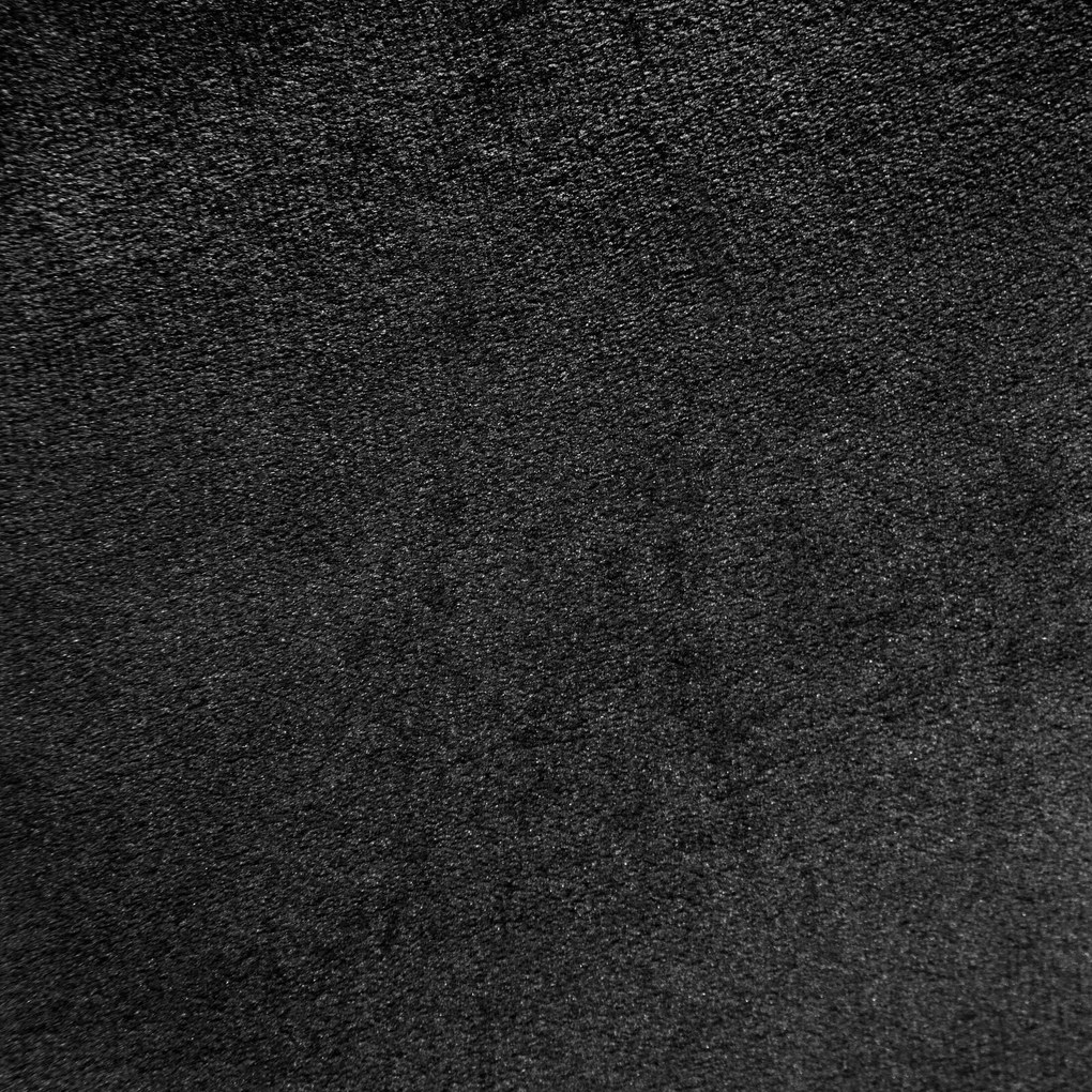 ZATEMŇOVACÍ ZÁVĚS NA PÁSCE ROSA 135X300 CM ČERNÁ