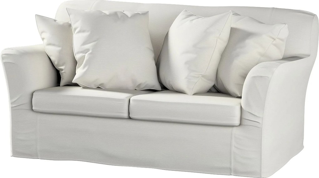 Potah na pohovku IKEA Tomelilla 2-místná nerozkládací barva šedá látka lesklé, pletený vzor, sametová