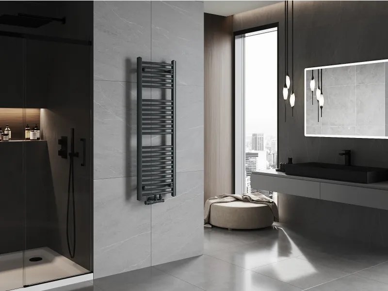 Mexen Ares, topné těleso 1200x400 mm, 442 W, antracitová, W102-1200-400-00-66