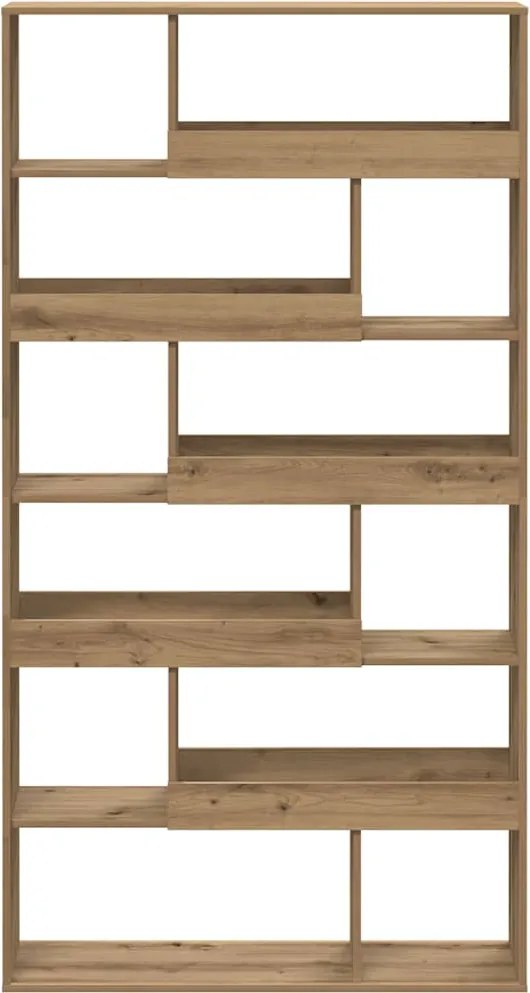 Knihovna dub artisan 100 x 33 x 187,5 cm kompozitní dřevo 3309356
