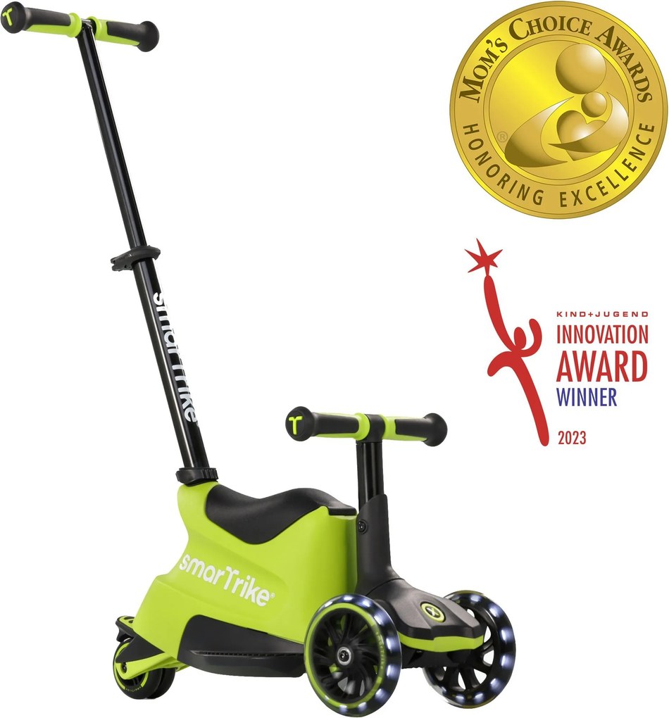 Smartrike xtend scooter ride-on lime
