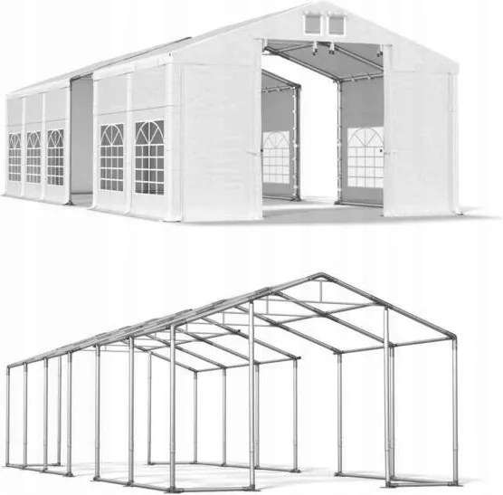 Výstavní stany 4x21 m [2,5 m] Stavební Das 620 W