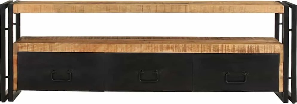 TV skříňka 120 x 30 x 40 cm masivní mangovníkové dřevo 338466