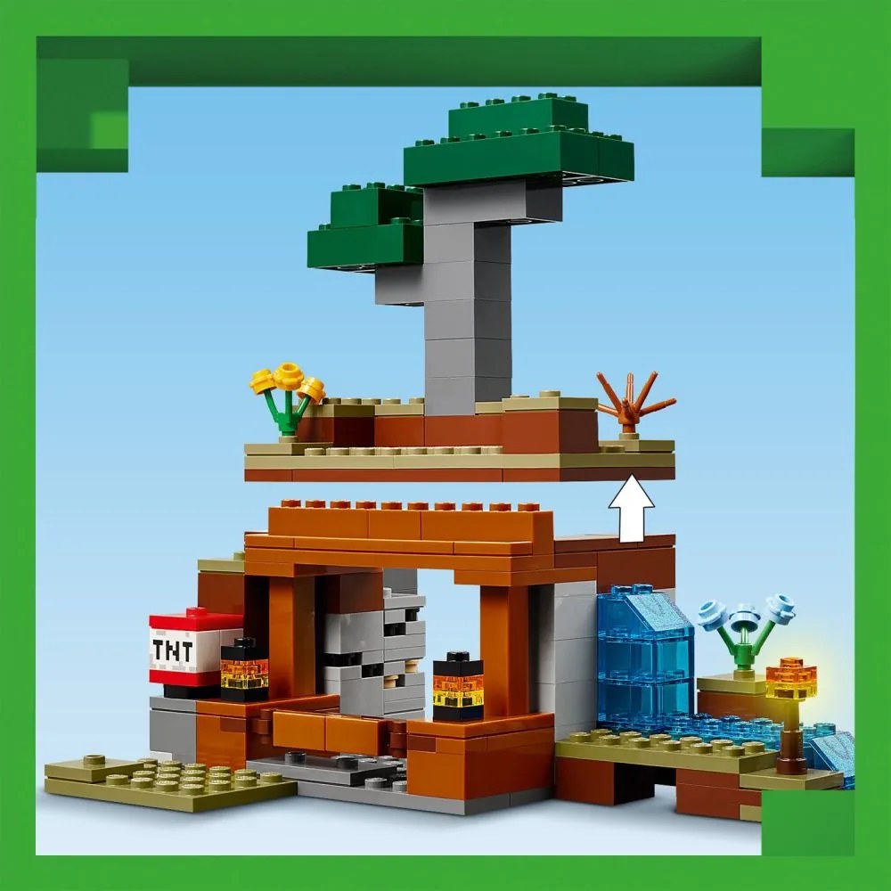 LEGO® Minecraft™ 21269 Výprava do dolu a pásovec