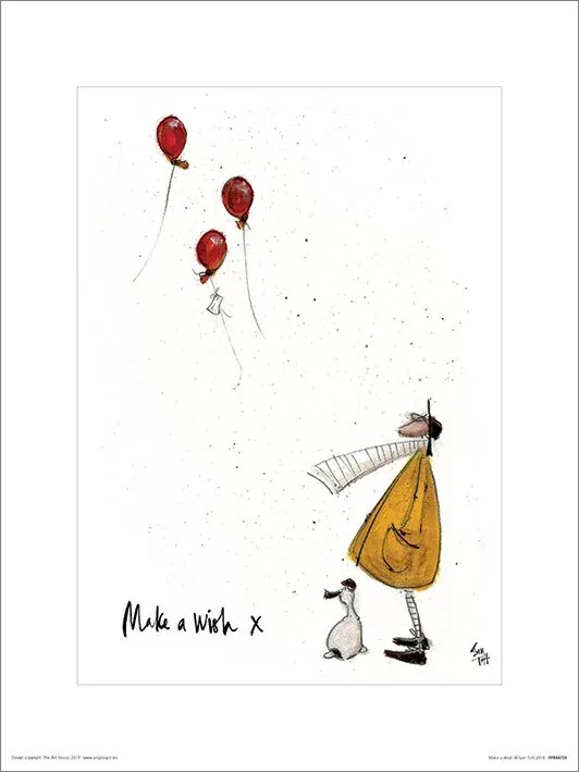 Obrazová reprodukce Sam Toft - Make a Wish, (30 x 40 cm)