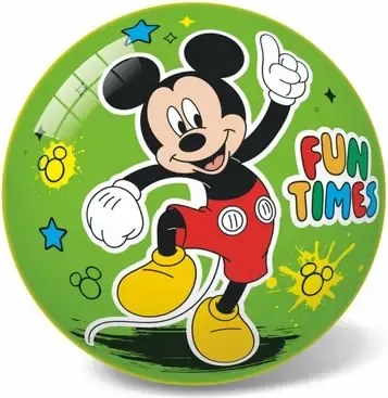 TEDDIES Míč Mickey / 14 cm / PVC / v síťce / od 3 let