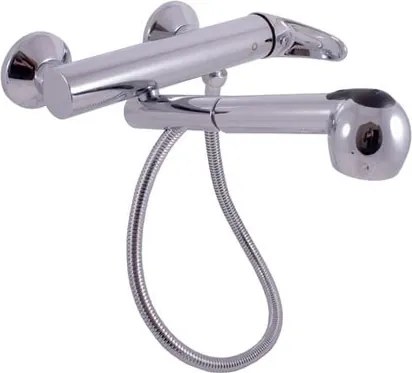 Dřezová baterie RAV SLEZÁK s vytahovací sprškou 100 mm chrom S303.0