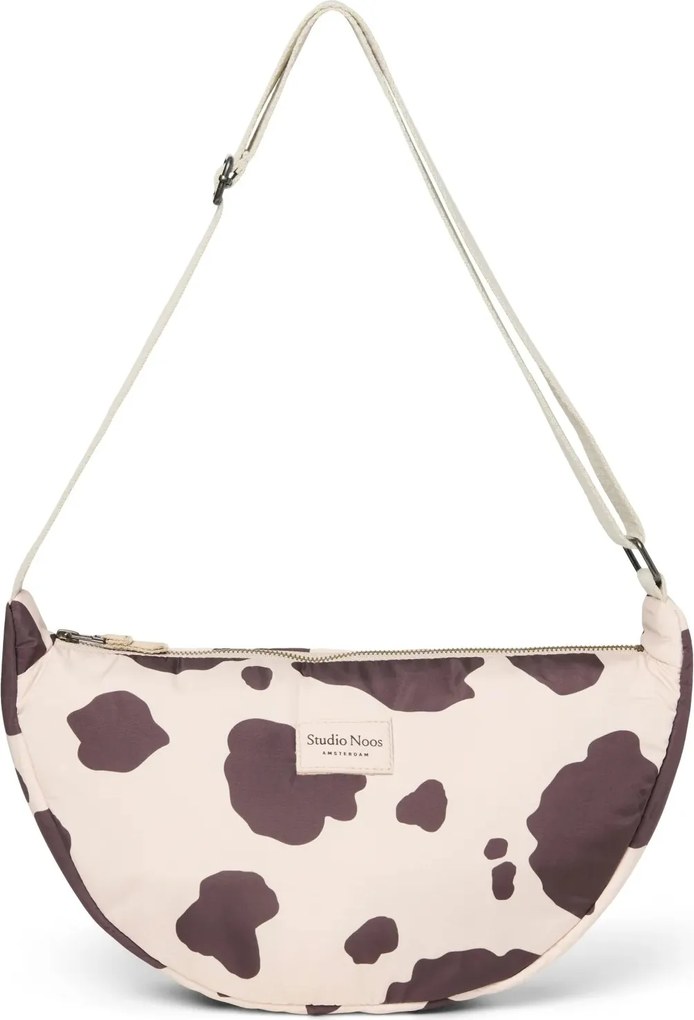 Studio Noos Taška Adult Fanny Pack Puffy Holy Cow Brownish