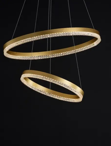 LED lustr Adria 2 zlaté