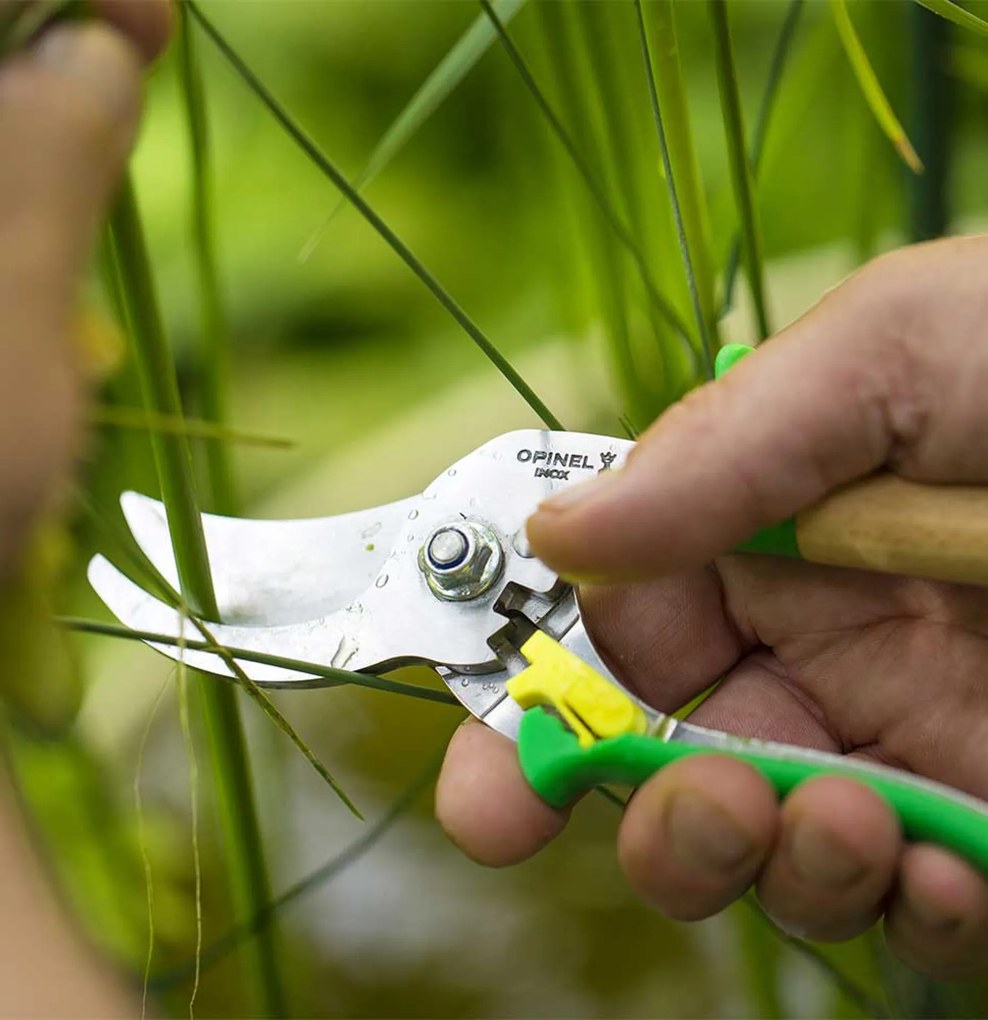 Opinel zahradní nůžky, zelená, 001628