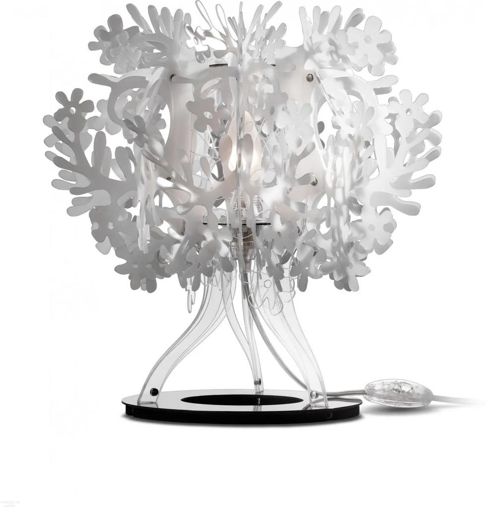 Slamp Fiorellinna table lamp, bílá stolní lampa, 1x28W E27, výška 34cm