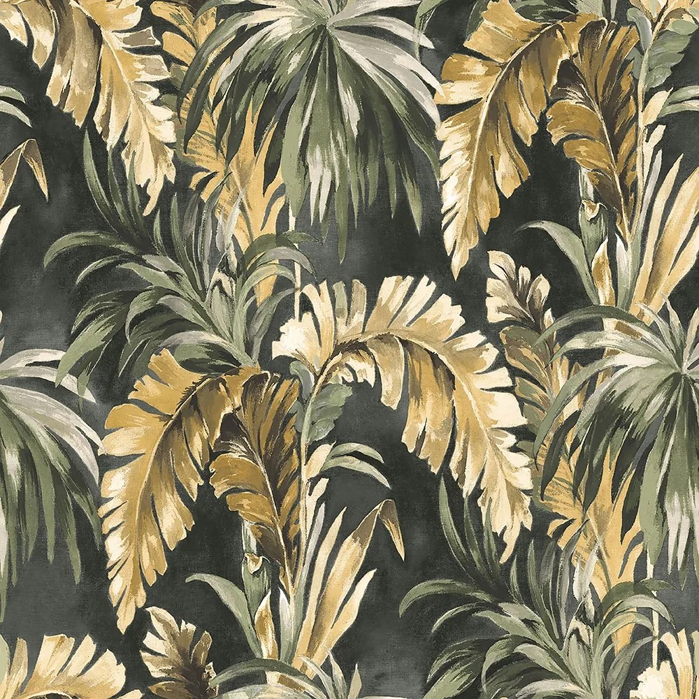 Decoprint Luxusní vliesová tapeta EE22530, Tropical Leaves, Essentials, Decoprint rozměry 0,53 x 10,05 m