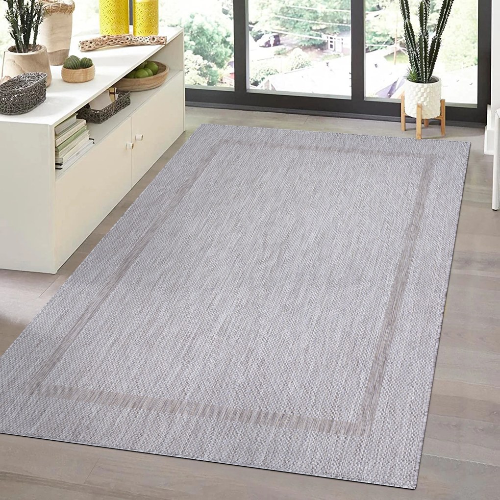 Ayyildiz, Kusový koberec Relax 4311 Silver, 280x370, šedá, chodba / předsíň