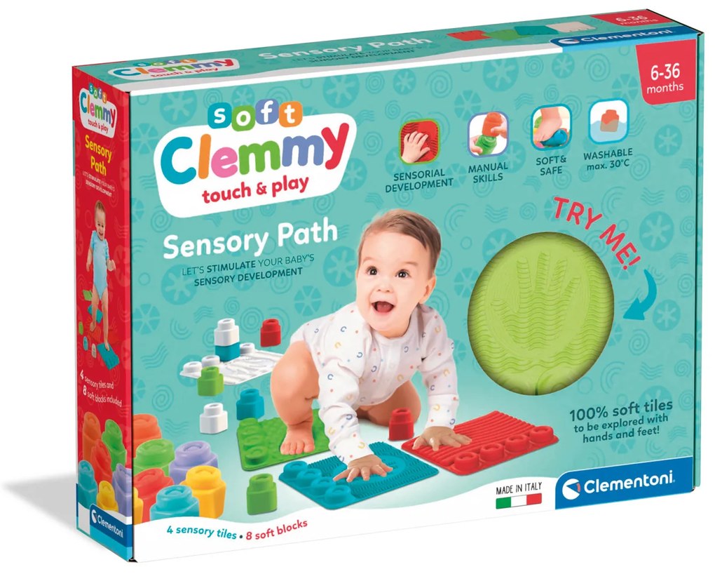 Clemmy baby - senzorické podložky s kostkami