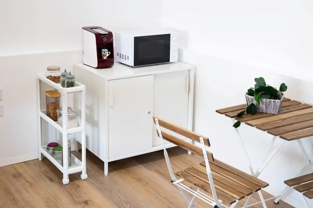 DEA HOME TINA regál s kolečky