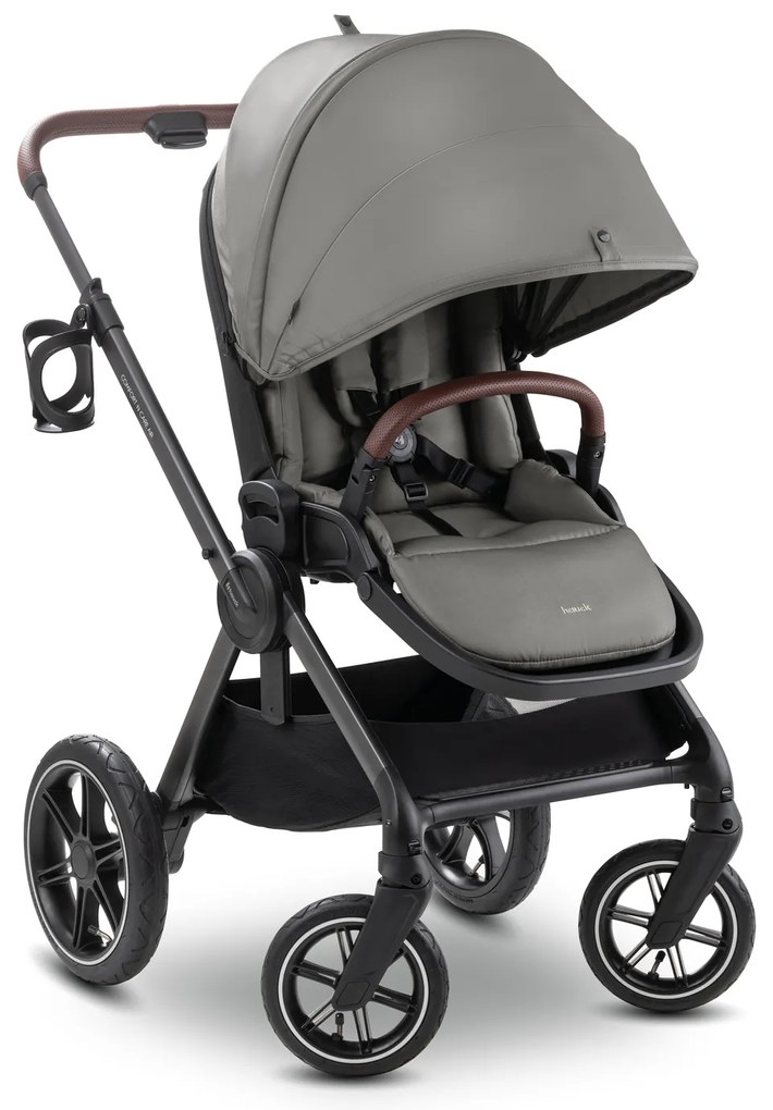 Hauck Kombinovaný kočárek Comfort N Care Air 2v1 dark grey