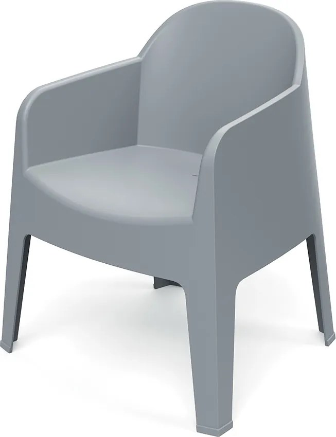 Zahradní židle s područkami MILANES 68x60x80,5 cm - výběr z 5 provedení
