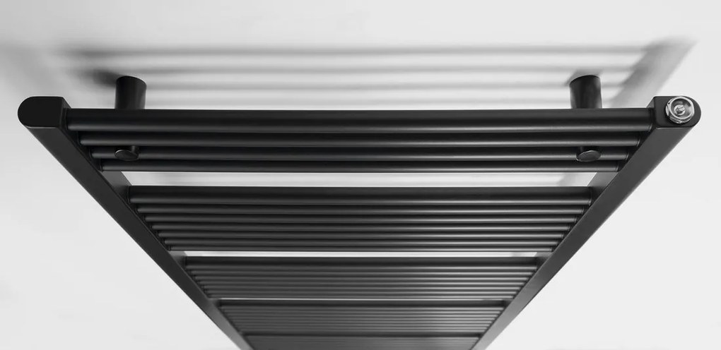 Aqualine Direct otopné těleso rovné boční připojení 600 x 1680 mm černá mat ILR66B