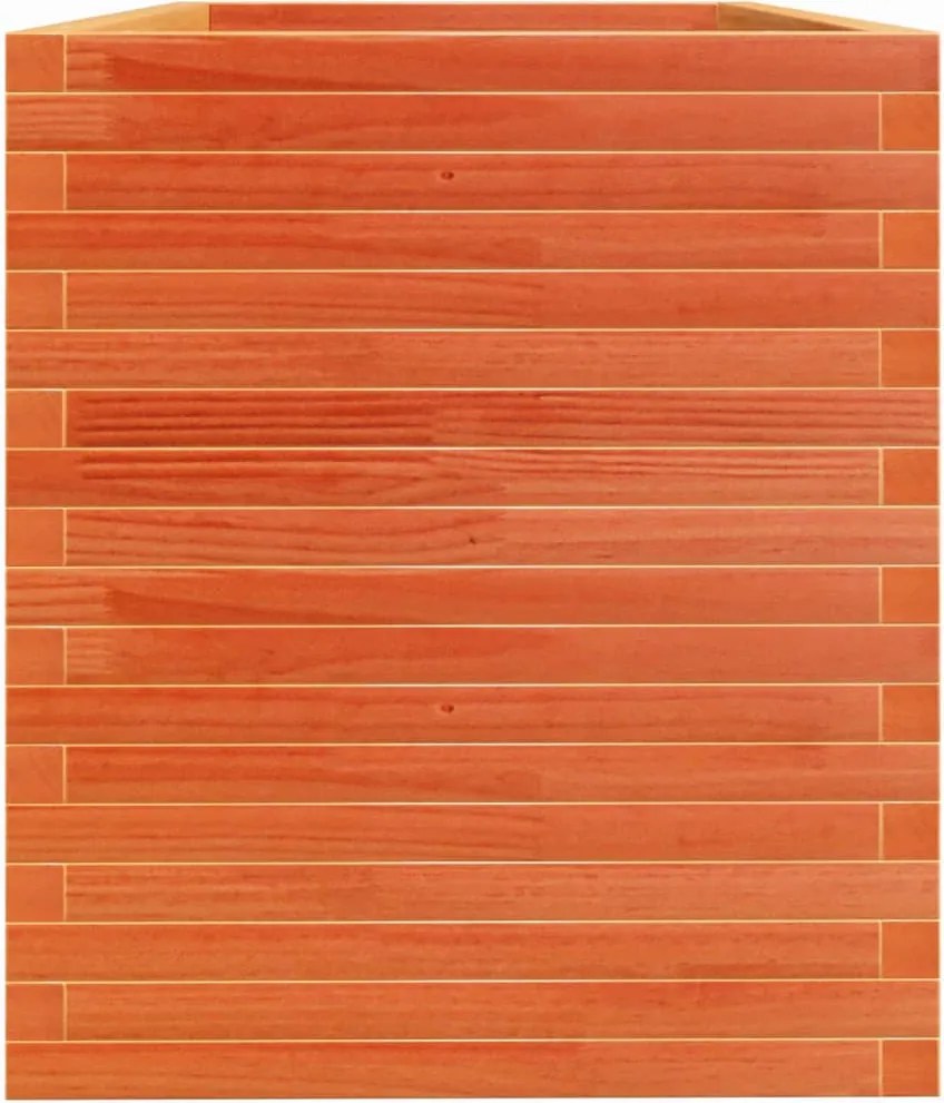Zahradní truhlík voskově hnědý 110x60x68,5 cm masivní borovice 3282506
