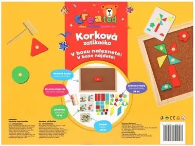 CREATED Korková zatloukačka / Dřevo / od 5 let
