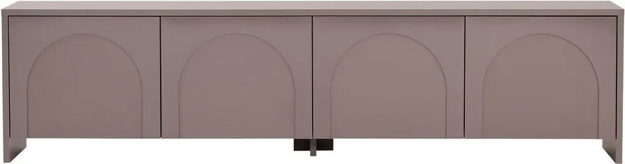 Taupe TV stolek 180x45x32 cm Aurelia – Kalune Design