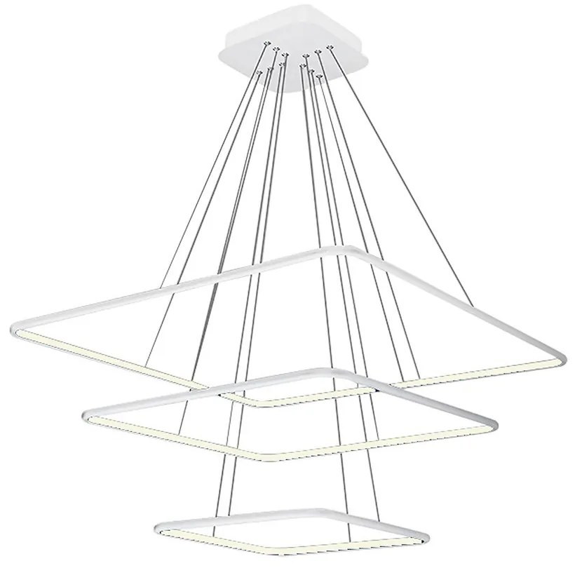 Závěsné LED svítidlo Nix, 3x LED 117w, 3000k, w