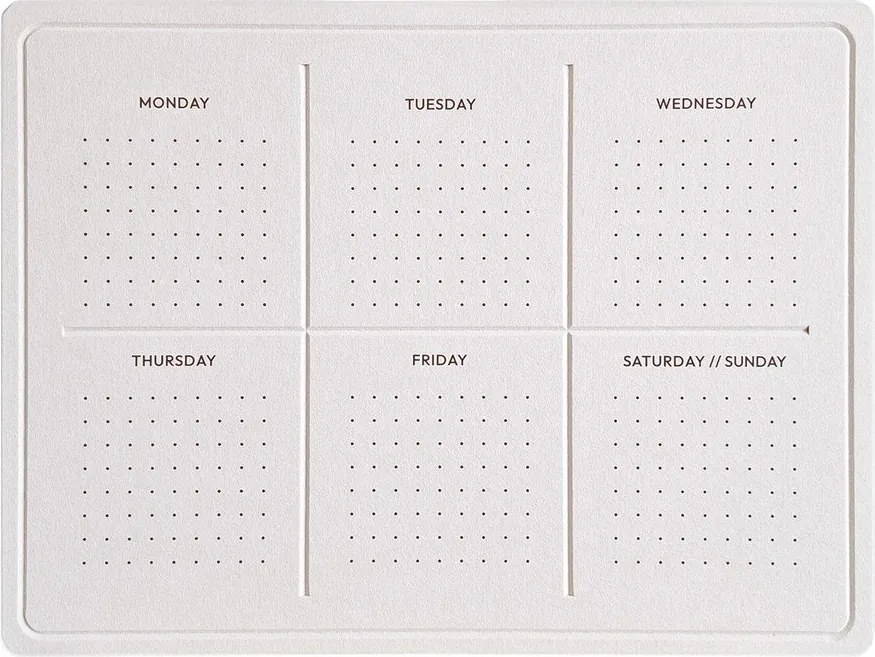 Akustická tabule 60x45 cm Planner S – Styler