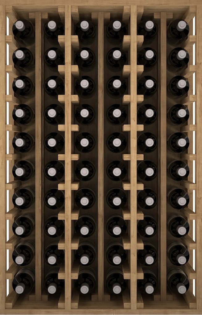 Expovinalia Regál na víno CANEDO V Materiál a odstín: Borovice s bílým nátěrem