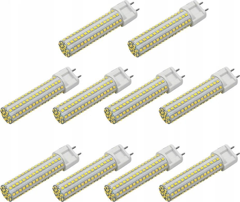 Led žárovka G12 15W 120W teplá bílá 10 Ks 1080LM