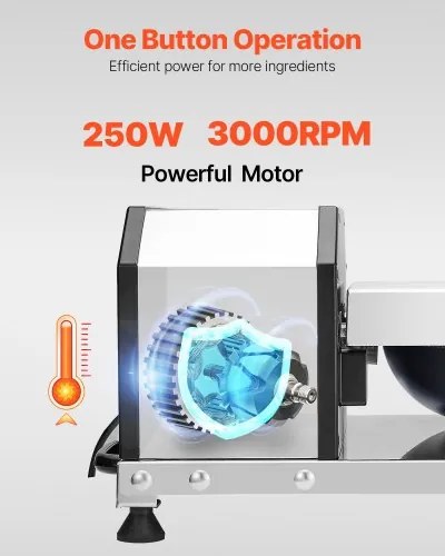 Kuchyňský robot sekáček na zeleninu 3000RPM potravinářská nerezová ocel
