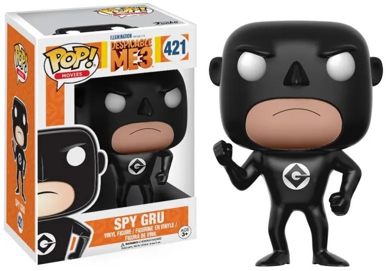 Figurka funko pop movies: despicable me 3 - spy gru (black) (funko pop 421)