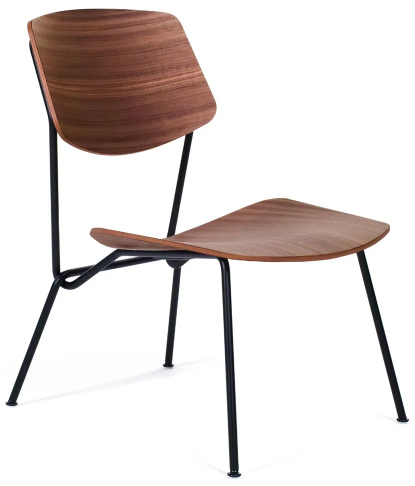 Prostoria designová křesla Strain Low Plywood Chair