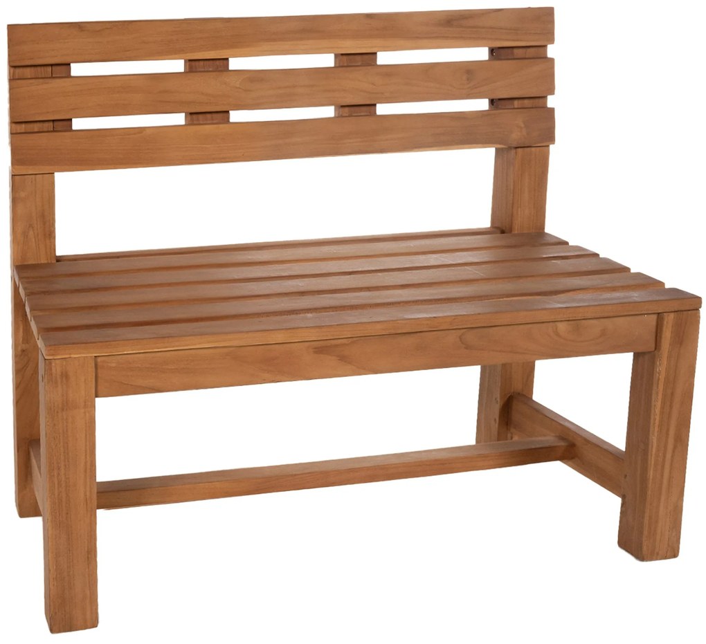 Dřevěná lavice Augusta dřevo - teak 120 cm