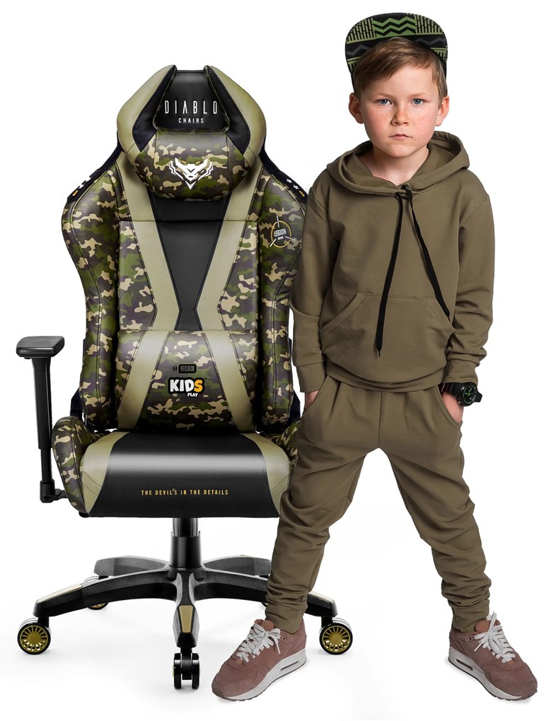 Dětská herní židle Diablo X-Horn 2.0 Kids size Legion