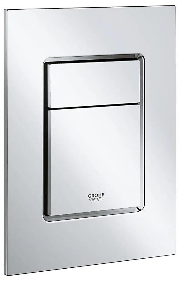 GROHE 37535000 - Splachovací tlačítko SKATE COSMOPOLITAN S 130 × 172 mm chrom